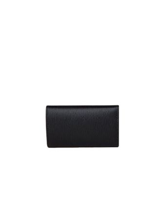 Prada Womens Key Case Black Calfskin Bags Wallet