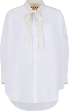 Marni Damen, Blusen & Hemden, Weiß, XSGröße