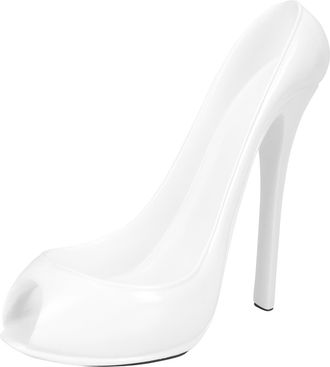 BESPORTBLE Weinflaschenhalter High Heel aus Hochwertigem Resin Freistehendes Weinregal für Wohnzimmer Eleganter Tischdekor mit Feinen Details Kompakt und Platzsp