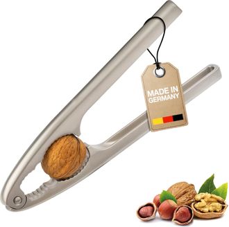 Westmark Nussknacker, Monopol Edition, Schweres Material, Länge: 17,8 cm, Zinkdruckguss, Edelmattiert, Triangolo, Silber, 16723360