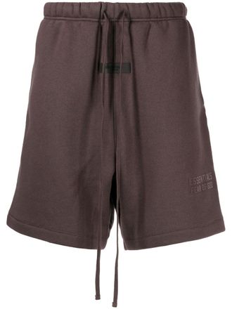 Fear of God Joggingshorts mit Logo-Patch - Braun