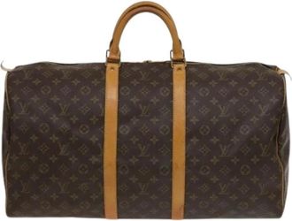 Louis Vuitton unisex, Pre-owned, Brun, Taille: ONE Size Sac Week-end Vintage en Toile Pre-owned