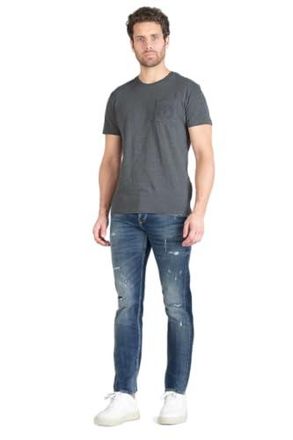 Le Temps Des Cerises Jeans 700/11 Adjusted Oberkampf Destroy Bleu N&deg;3