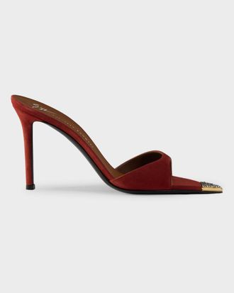 Giuseppe Zanotti INTRIIGO JEWELRY MULE 90 Sandalen