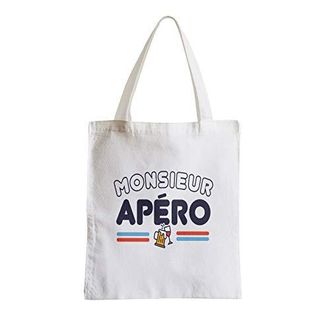 Fabulous Grand Sac Shopping Plage Etudiant Monsieur Ap&eacute;ro France Alcool Soir&eacute;e Homme