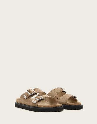 AllSaints Randal - Sandalen in Wolkengrau