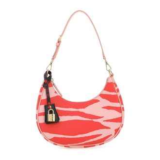 MCM Bedruckte Leinwand Mini Arena Umh&auml;ngetasche - - Bags - Damen - Rot - ONE SIZE