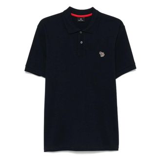 Paul Smith Homme, Tops, Bleu, Taille: M Polo Z&egrave;bre