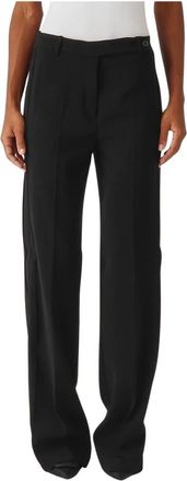 Pinko Pinko, Femme, Pantalons, Noir, Taille: 34 FR Pantalon Droit