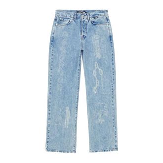 Iuter Klassische 5-Pocket Straight Leg Jeans - - Jeans - Herren - Blau - W45