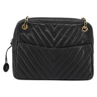 Chanel Pre-owned Vintage Schultertasche - - Pre-owned - Damen - Schwarzk - ONE SIZE