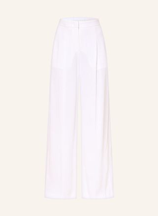 HUGO BOSS Marlenehose Tiana Mit Leinen weiss