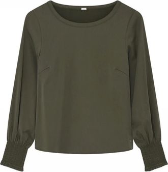 Gustav Femme, Tops, Vert, Taille: 44 FR Long Sleeve Top