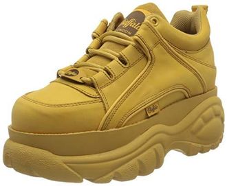 Buffalo London 1339-14 2.0 Nubuck, Basket Femme, Beige 01, 39 EU