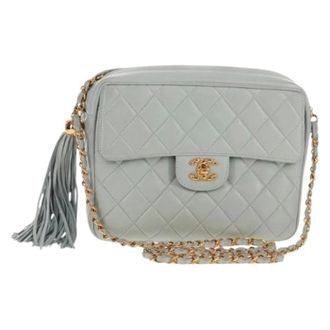 Chanel Sac bandouli&egrave;re Vintage Pre-owned - Femme - Pre-owned - Bleu - Taille: ONE Size