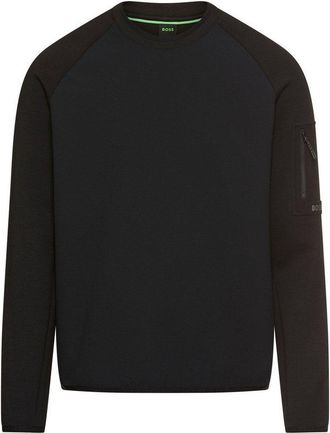 HUGO BOSS Sweatshirt CN Urban Tech mit Ärmeltasche