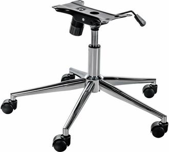 Clp Piètement de remplacement pour chaise de bureau Chrome