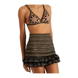 PatBo Patbo, Femme, Maillots de bain, Noir, Taille: 36 FR Bossa Mini Skirt