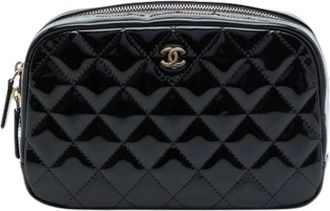 Chanel Pre-owned Pochette matelass&eacute;e - Femme - Pre-owned - Noir - Taille: ONE Size