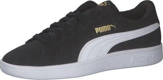 Puma Smash V2 L Unisex-Sportschuhe f&uuml;r Erwachsene, Puma Mehrfarbig (Black PUMA White PUMA Team Gold), 38 EU