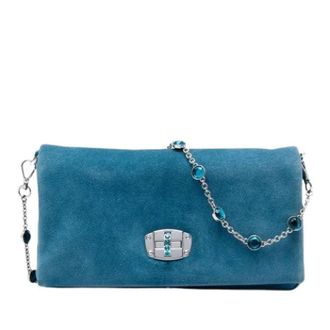 Miu Miu Sac bandouli&egrave;re Pre-owned - Femme - Pre-owned - Bleu - Taille: ONE Size