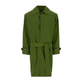 Saint Laurent Damen, M&auml;ntel, Gr&uuml;n, XSGr&ouml;&szlig;e