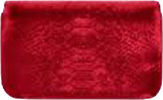 Elisabetta Franchi Velvet Shoulder Bag - Red
