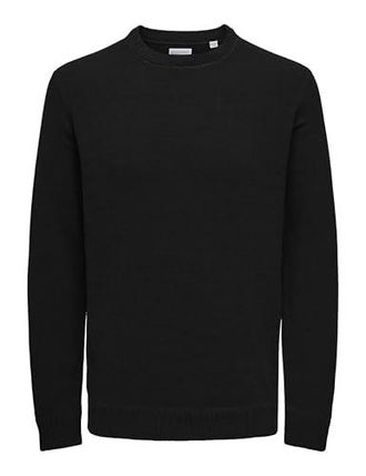 Only & Sons Onsethane Life Reg 7 Crew Knit Noos, Noir, XS Homme