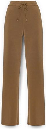 Elena Miro Femme, Pantalons, Brun, Taille: 46 FR Pantalon Palazzo en Scuba