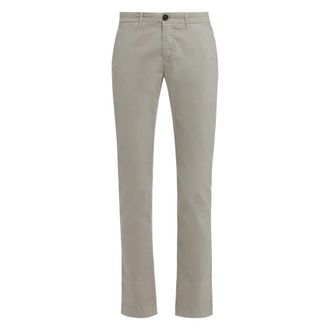 Moorer Cotton-Blend Chinos - - Trousers - Herren - Beige - W34