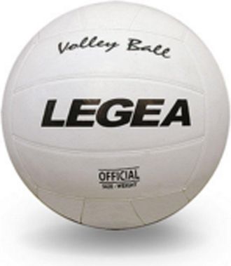 Legea Gummi-Volleyball, Weiss, 5, Unisex