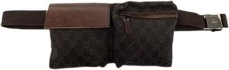 Gucci Sac banane vintage en toile Pre-owned - Femme - Pre-owned - Brun - Taille: ONE Size