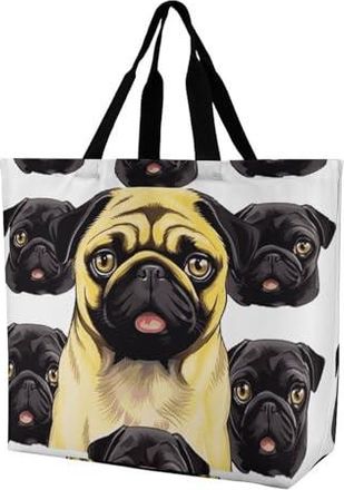 Generic Carlin Noir Et Jaune Sac Cabas Imperm&eacute;able Sacs D&eacute;contract&eacute; Sac Fourre-Tout Pour Plage Gym Quotidienne