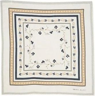 Skall Studio Femme, Accessoires, Beige, Taille: ONE Size &Eacute;charpe Florale Classique