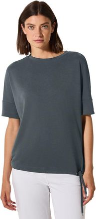 Cecil Damen B323105 T-Shirt, Slate Khaki, XXL EU