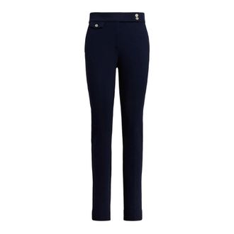Ralph Lauren Slim-fit-Hose - - Trousers - Damen - Blau - XL
