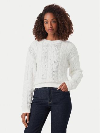 Guess Pullover W6YR21 Z0965 Wei&szlig; Regular Fit