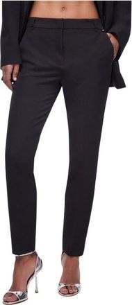 Liu Jo Femme, Pantalons, Noir, Taille: 34 FR Pantalon Cigarette
