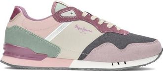 Pepe Jeans London Femme London Urbans W Basket, Pink Bleach Pink, 36 EU