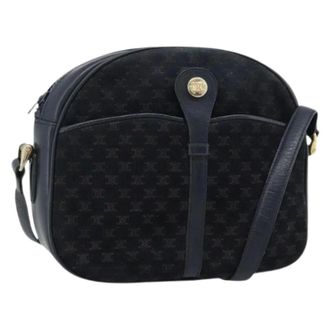 Celine Sac bandouli&egrave;re vintage doccasion - Femme - Pre-owned - Bleu - Taille: ONE Size