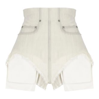 Rick Owens Femme, Shorts, Beige, Taille: 40 FR Dirt Cutoffs
