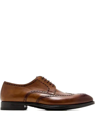 Magnanni Derby-Schuhe mit Lochmuster - Braun