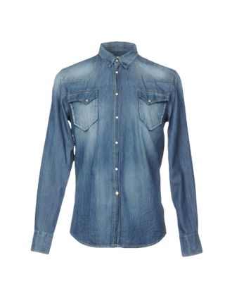 PMDS Premium Mood Denim Superior TOPS - Jeanshemden auf YOOX.COM