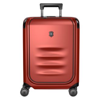 Victorinox by Swiss Army Spectra 3.0 Expandable Global Carry-On, Handgep&auml;ckkoffer Klein, Trolley mit 4 Rollen, 55 x 40 x 20 cm, 39-47 Liter, Erweiterbar, Rot