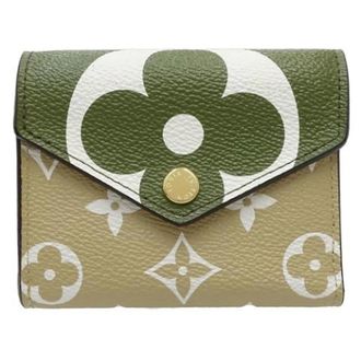 Louis Vuitton Portefeuille Tri-fold Pre-owned - Femme - Pre-owned - Vert - Taille: ONE Size
