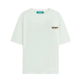 Barrow Barrow - T-shirt en jersey - unisex - Tops - Blanc - Taille: XL