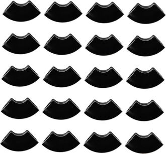 Valiclud 20 St&uuml;ck U f&ouml;rmige Tischbeinschoner aus Robustem Kunststoff rutschfeste Haarnadel beinschutzkappen f&uuml;r Stuhl Tischbeine Bodenschutz gegen Kratzer Einf