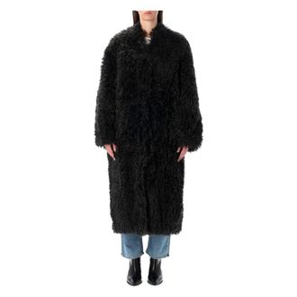 Stand Studio Carolina Coat - - Jackets - Damen - Schwarzk - M