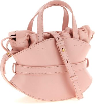 Balmain Womens Multicolor Calfskin Handbag Bag