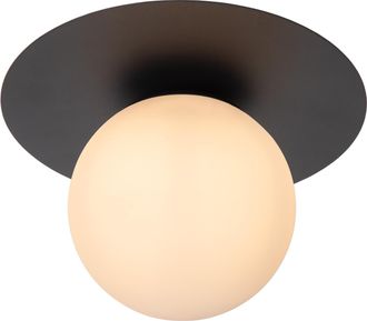 Lucide TRICIA - Deckenleuchte - Ø 25 cm - 1xE27 - Schwarz